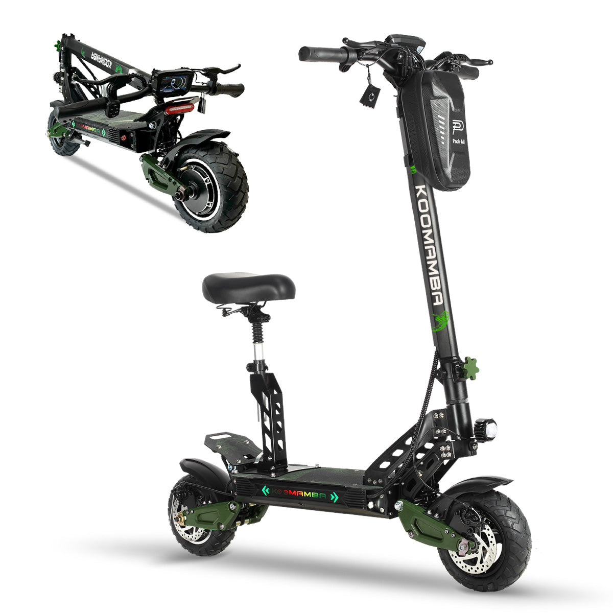Fastest Electric Scooters Powerful Offroad Scooter | E-bike | ZonDoo ...