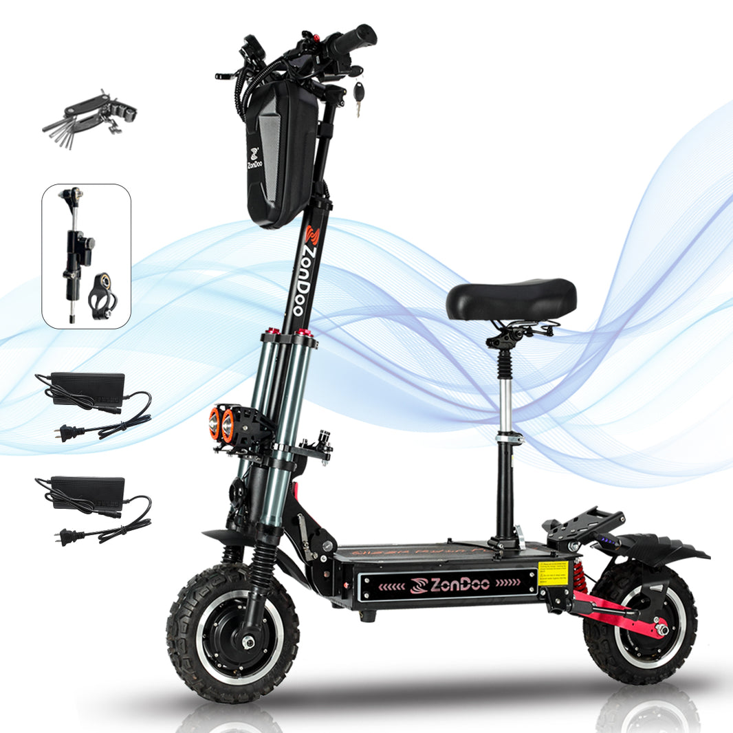 Fastest Electric Scooters Powerful Offroad Scooter | E-bike | ZonDoo ...